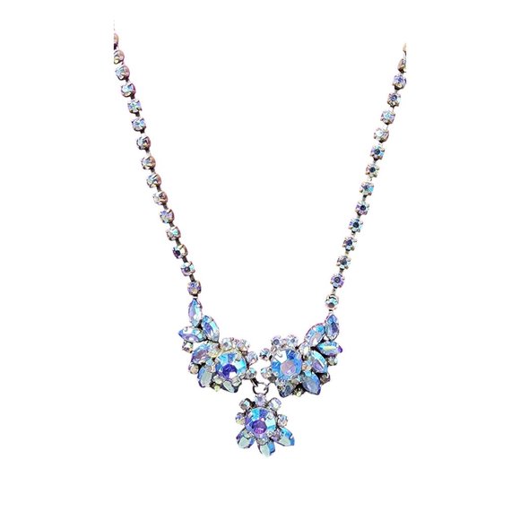 Vintage | Jewelry | Vintage Stunning Ab Austria Rhinestone Necklace ...